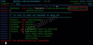 JCL MSGLEVEL Parameter Example— TutorialBrain