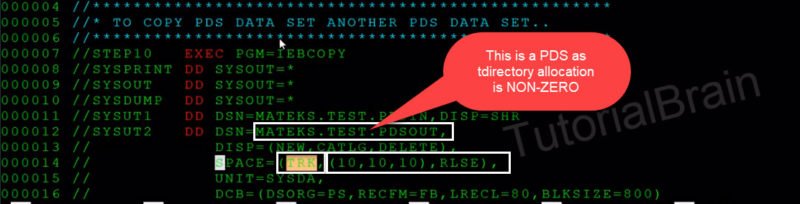 JCL SPACE Parameter — TutorialBrain