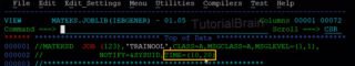 JCL TIME Parameter — TutorialBrain