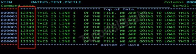 VSAM ksds — TutorialBrain