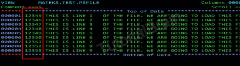 VSAM ksds — TutorialBrain
