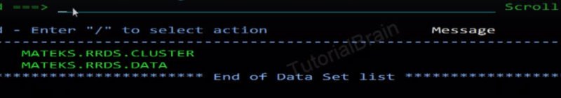 VSAM RRDS — TutorialBrain