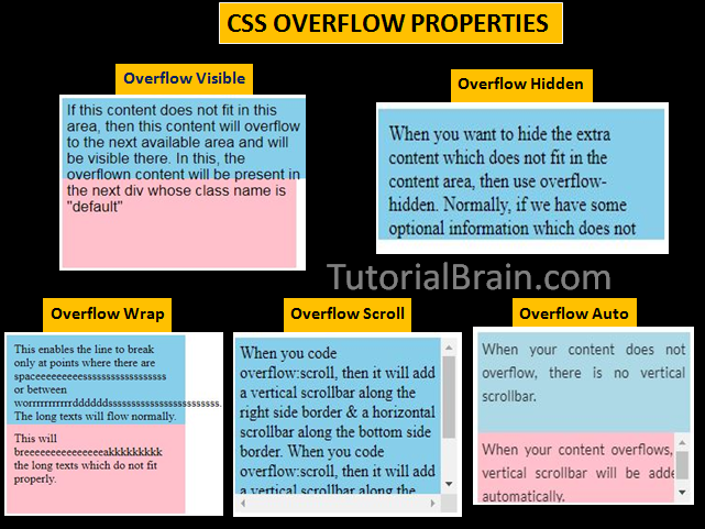 Css Overflow Tutorialbrain