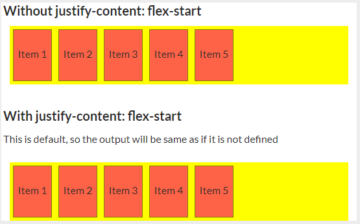 CSS Flex — TutorialBrain
