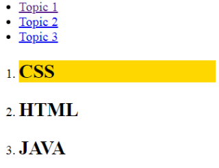 CSS Pseudo-class — TutorialBrain