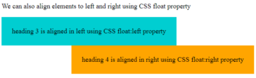 CSS Align — TutorialBrain