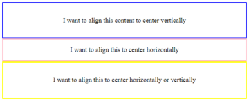 CSS Align — TutorialBrain