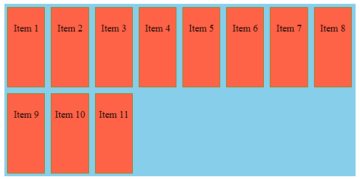 CSS Flex — TutorialBrain