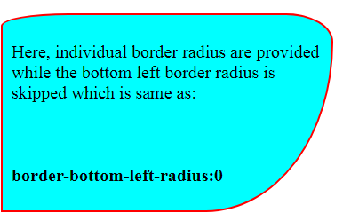 Css Border Radius Tutorialbrain