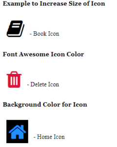CSS Icons — TutorialBrain