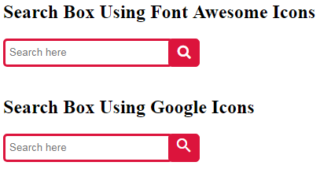 CSS Icons — TutorialBrain