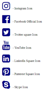 CSS Icons — TutorialBrain