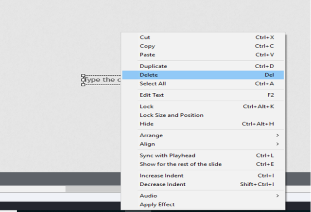 Create Text Captions — TutorialBrain