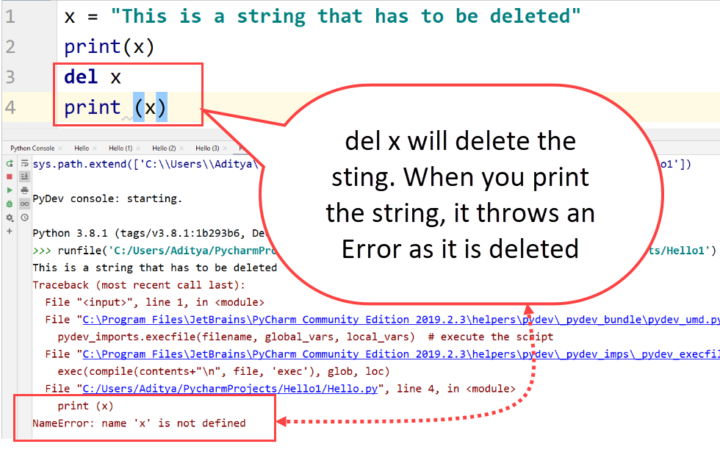 Python Strings — TutorialBrain