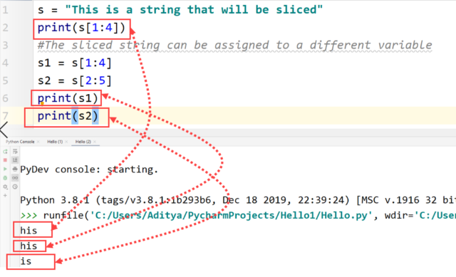 Python Strings — TutorialBrain
