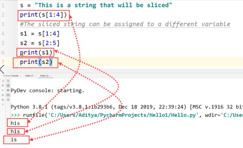 Python Strings — Tutorialbrain 7372