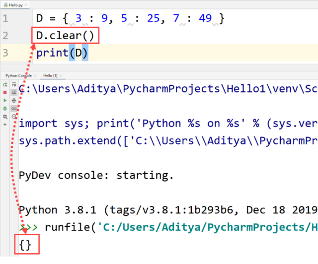 Python Dictionaries — TutorialBrain