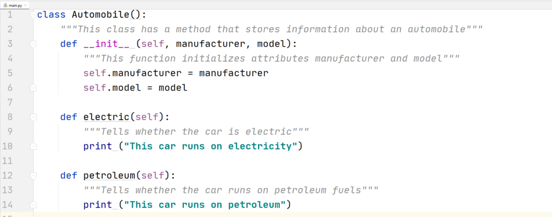 Python Classes — TutorialBrain