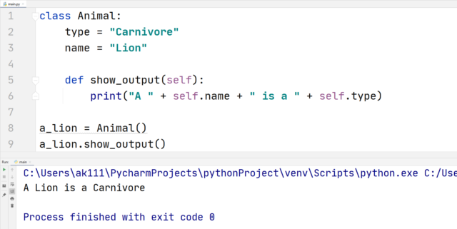 Python Constructors — TutorialBrain