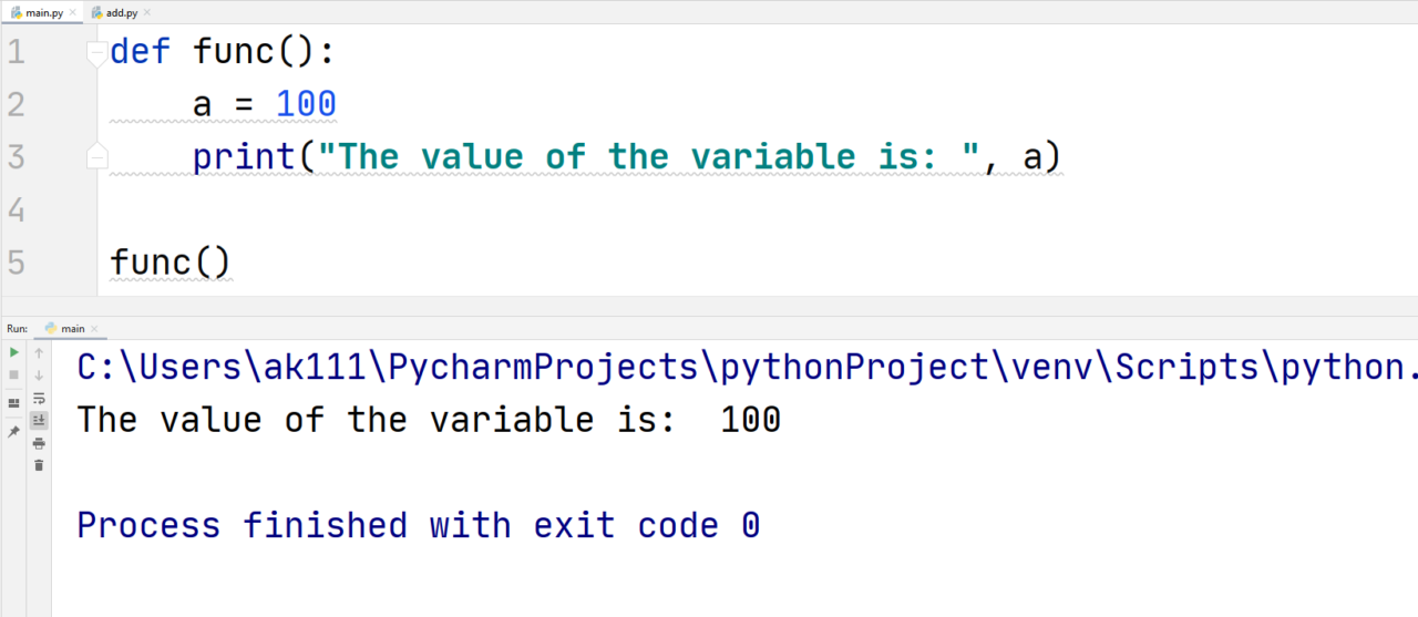 Python Scope — TutorialBrain
