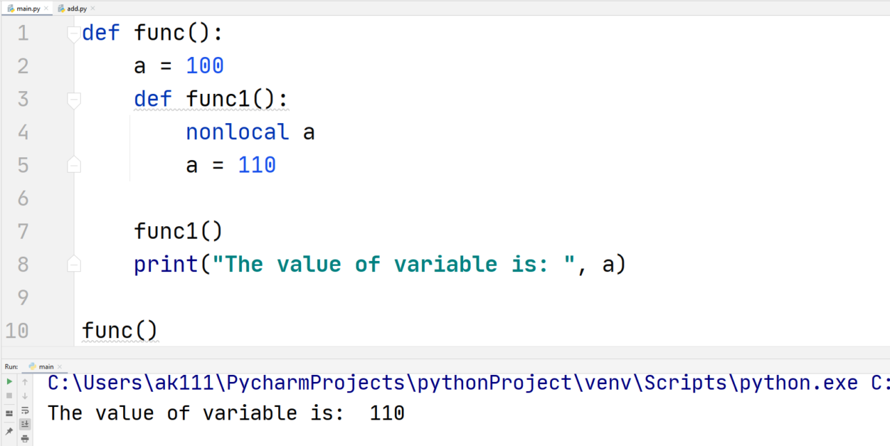 Python Scope — TutorialBrain