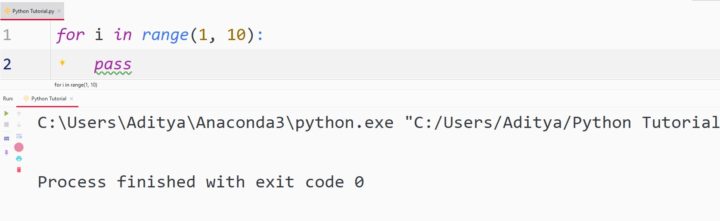 Python For Loop — TutorialBrain