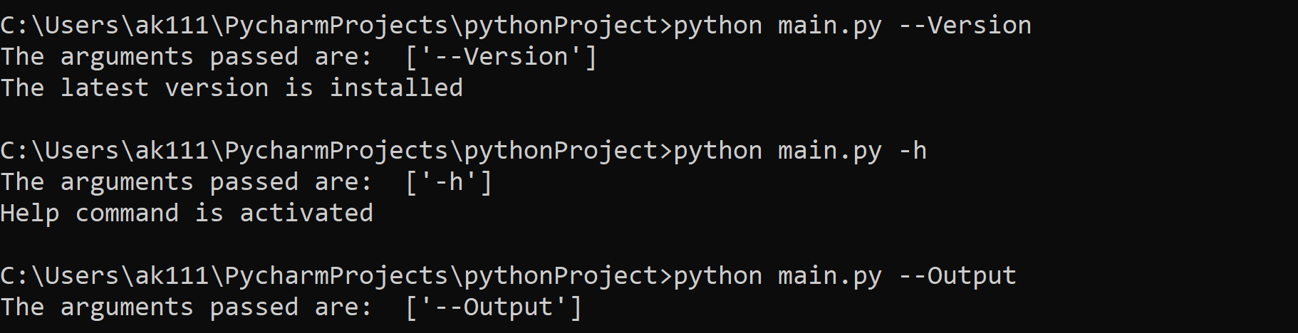 Python Command Line — TutorialBrain