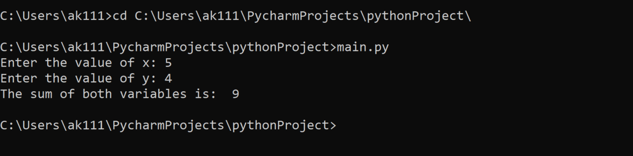 Python Command Line — TutorialBrain