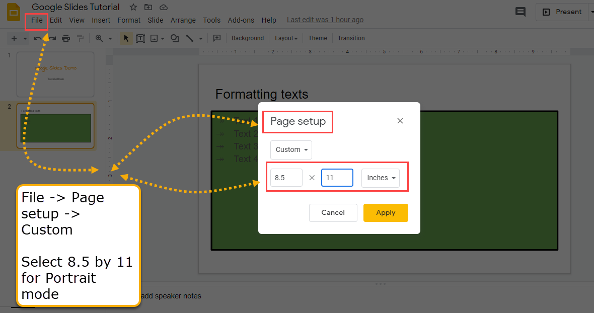Google Slides Tutorial Tutorialbrain