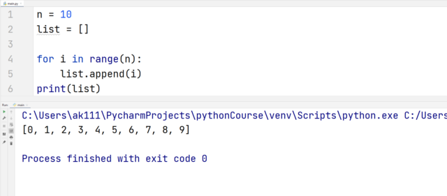 Python Create List — TutorialBrain