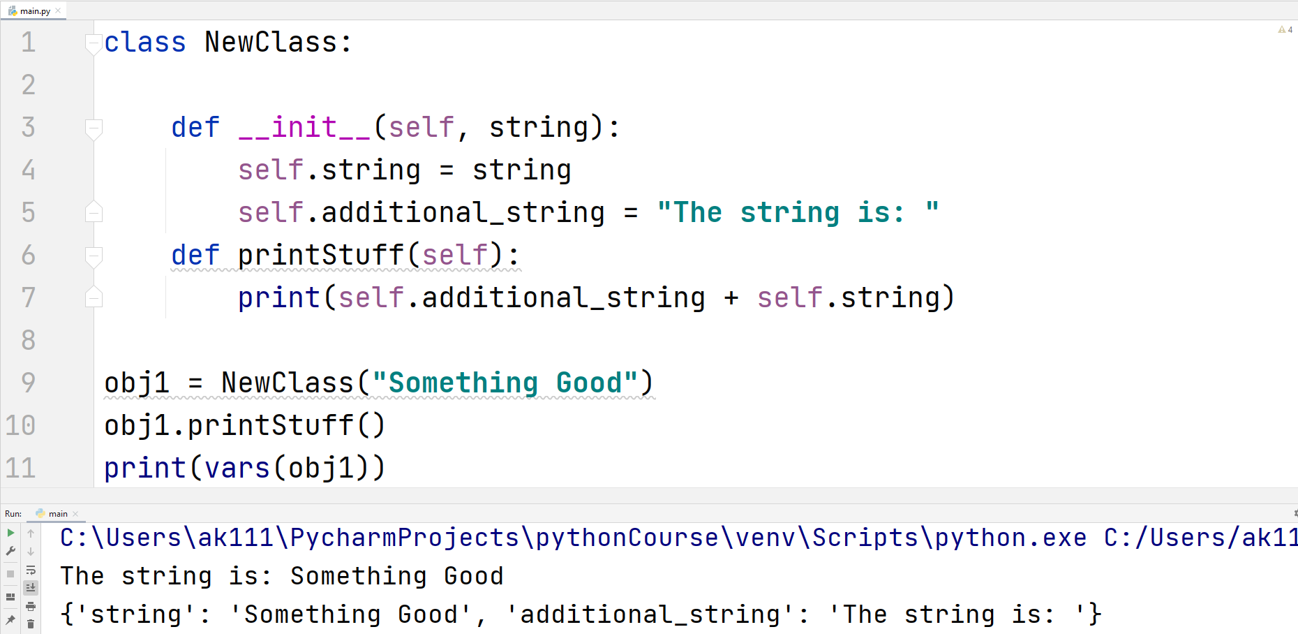 Python Create Object Tutorialbrain
