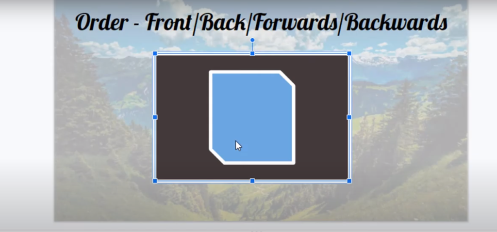 Google Slides - Bring to Front or Forward & Send to Back or Backwards ...