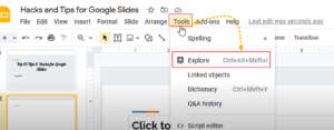 Google Slides - Tips and Tricks — TutorialBrain