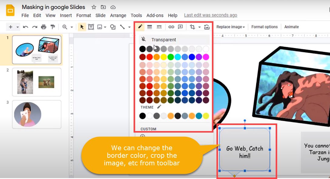 Google Slides Image Masking — TutorialBrain