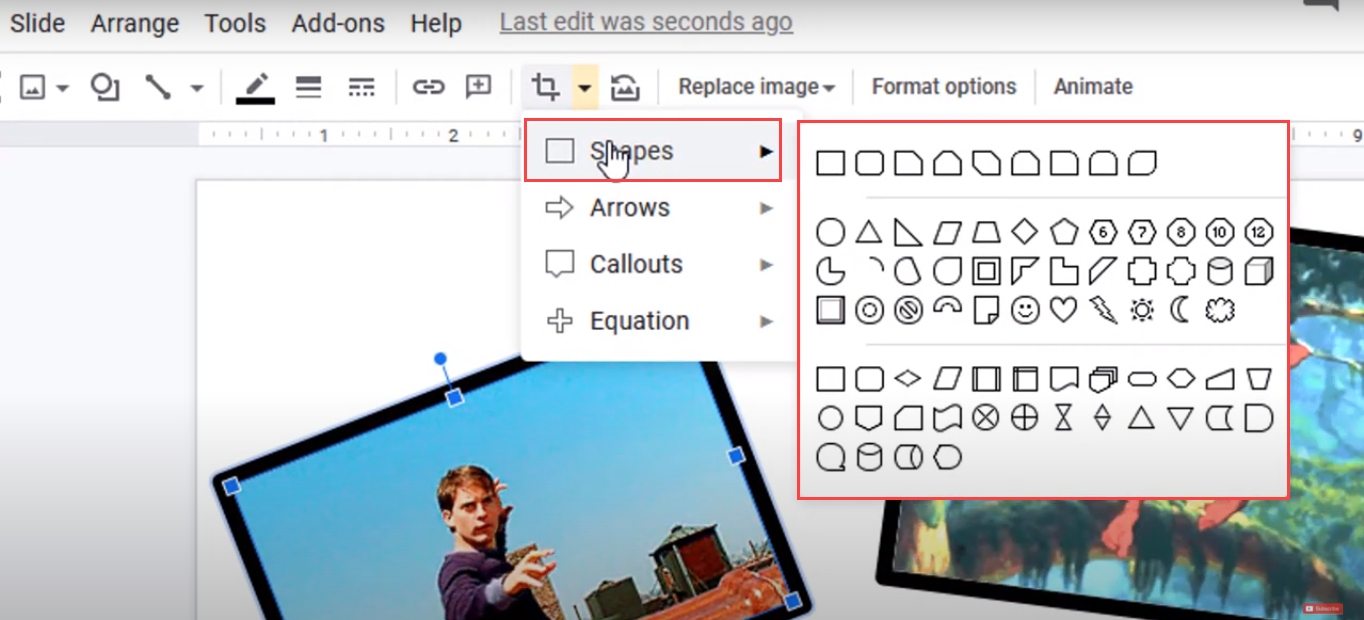 Google Slides Image Masking — TutorialBrain