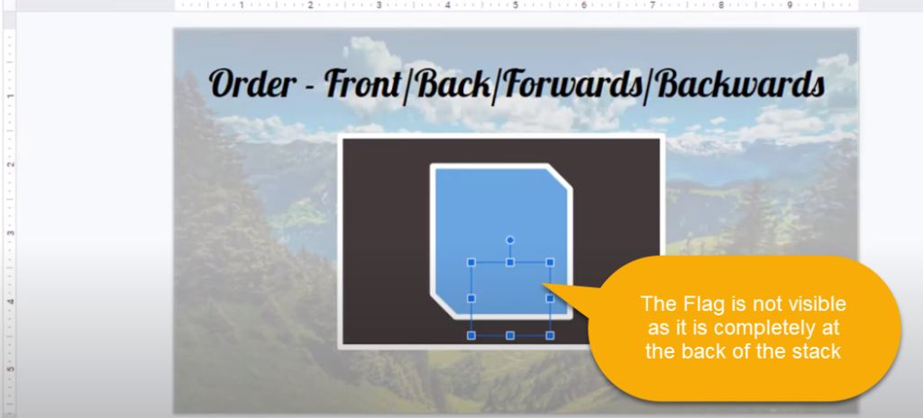 Google Slides - Bring to Front or Forward & Send to Back or Backwards ...