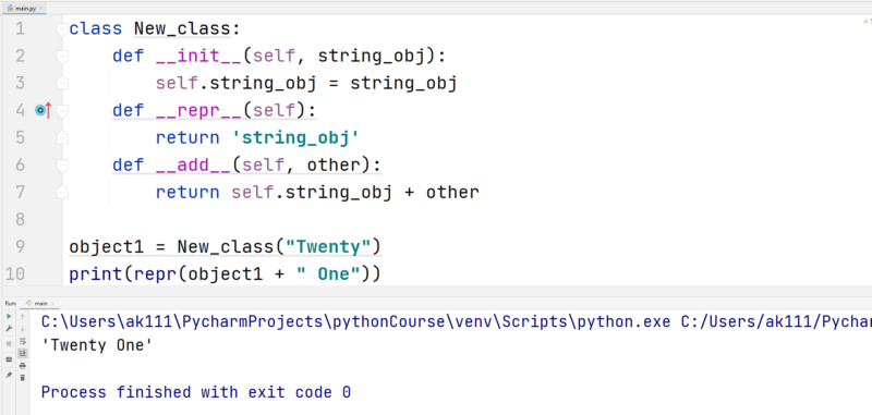 Python Magic Methods — TutorialBrain