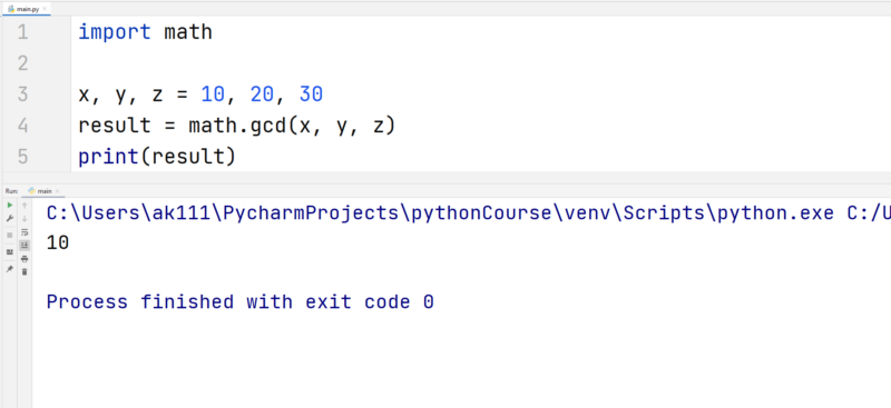 Python Math Functions — TutorialBrain