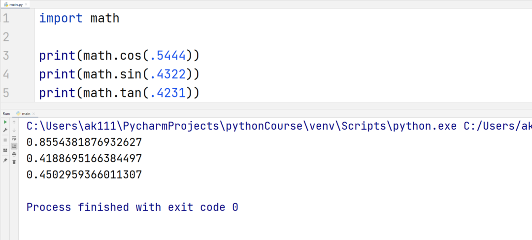 Python Math Functions — TutorialBrain