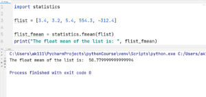 Python Statistics Module — TutorialBrain