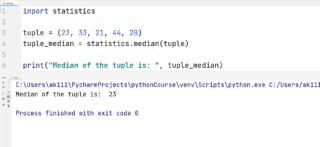 Python Statistics Module — TutorialBrain